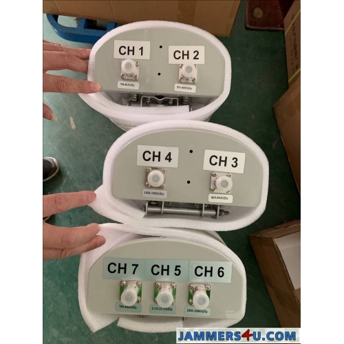 Max 8 Bands 700W Outdoor Prison Jammer up to 1km
