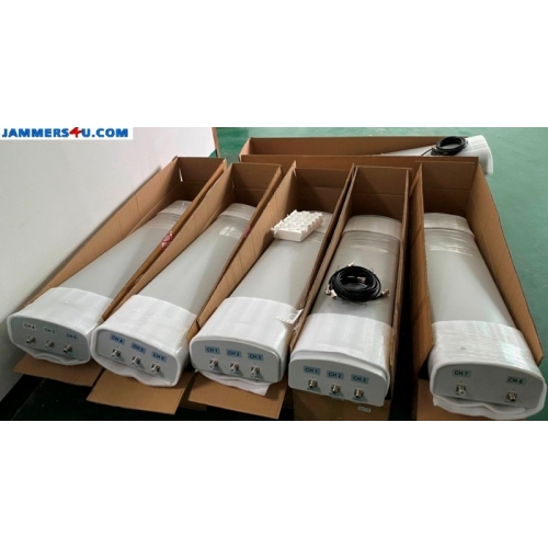 Max 8 Bands 700W Outdoor Prison Jammer up to 1km