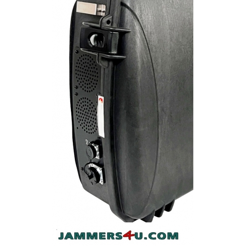 Man Pack Anti-Drone Jammer up to 8 bands Max 235W up to 4000m