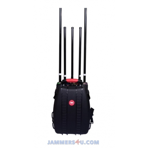 5 Band ManPack 75W Jammer up to 100m